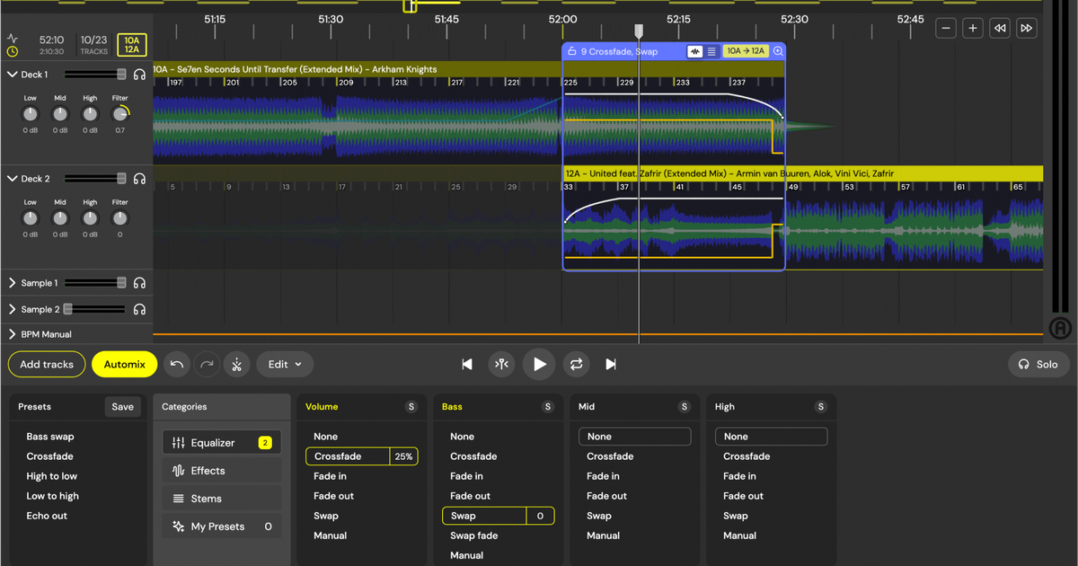 MP3 Merger Software - Join MP3s With DJ.Studio | DJ.Studio