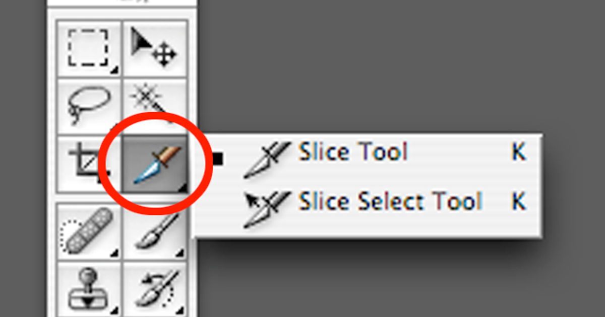 ตัดภาพเป็นชิ้นด้วย Slice Tool - Jobsdb ไทย