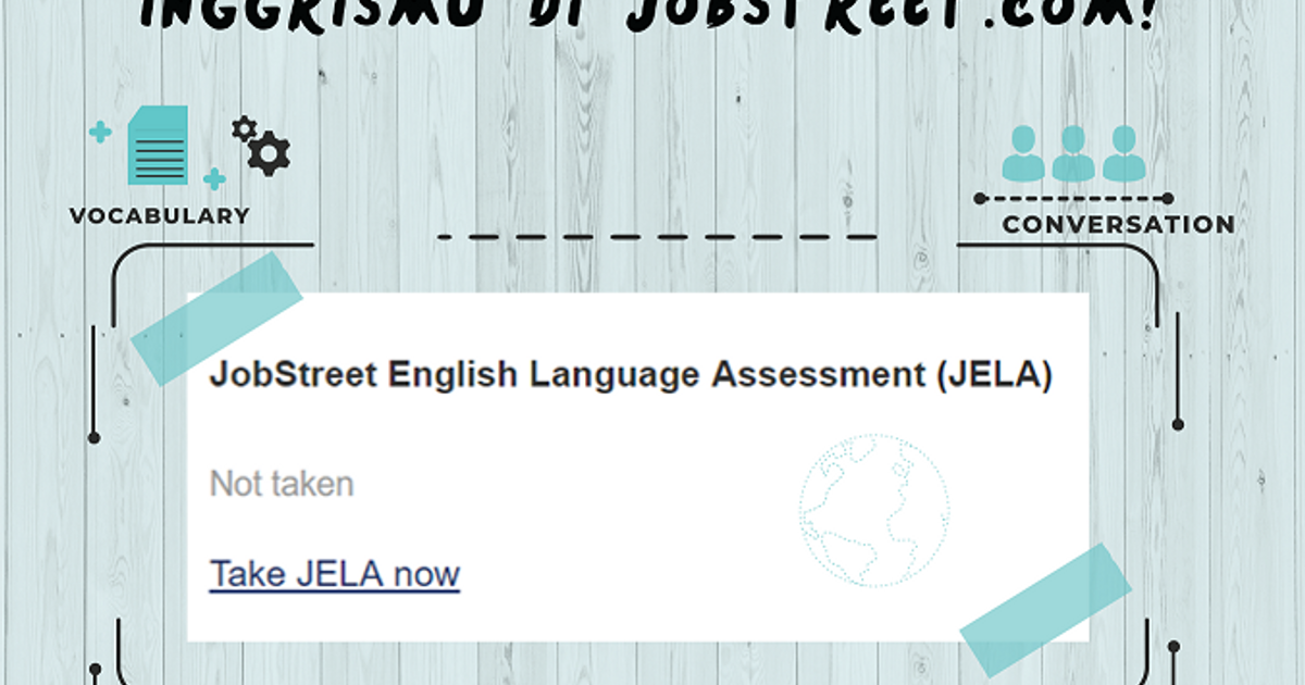 3 Langkah Mudah Mengikuti JELA (Jobstreet English Language Assessment ...
