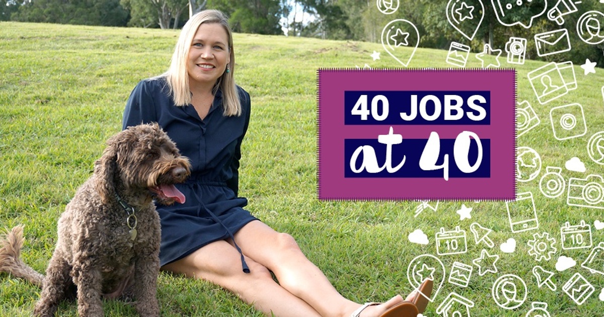 Meet the woman doing 40 jobs at 40 in the hope she'll uncover her dream ...