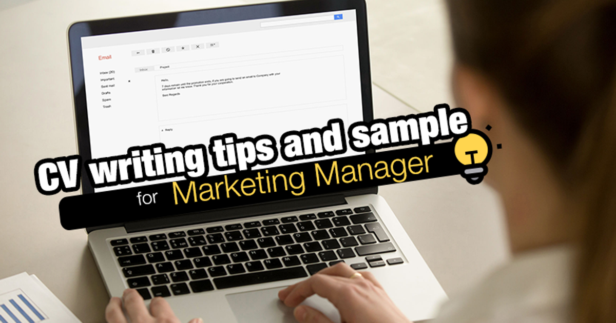 Resume & CV Sample for Marketing Manager - Jobsdb Hong Kong