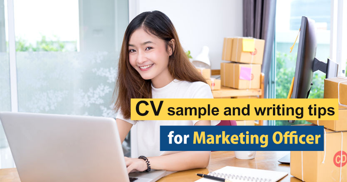 Resume & CV Sample for Marketing Officer - Jobsdb Hong Kong