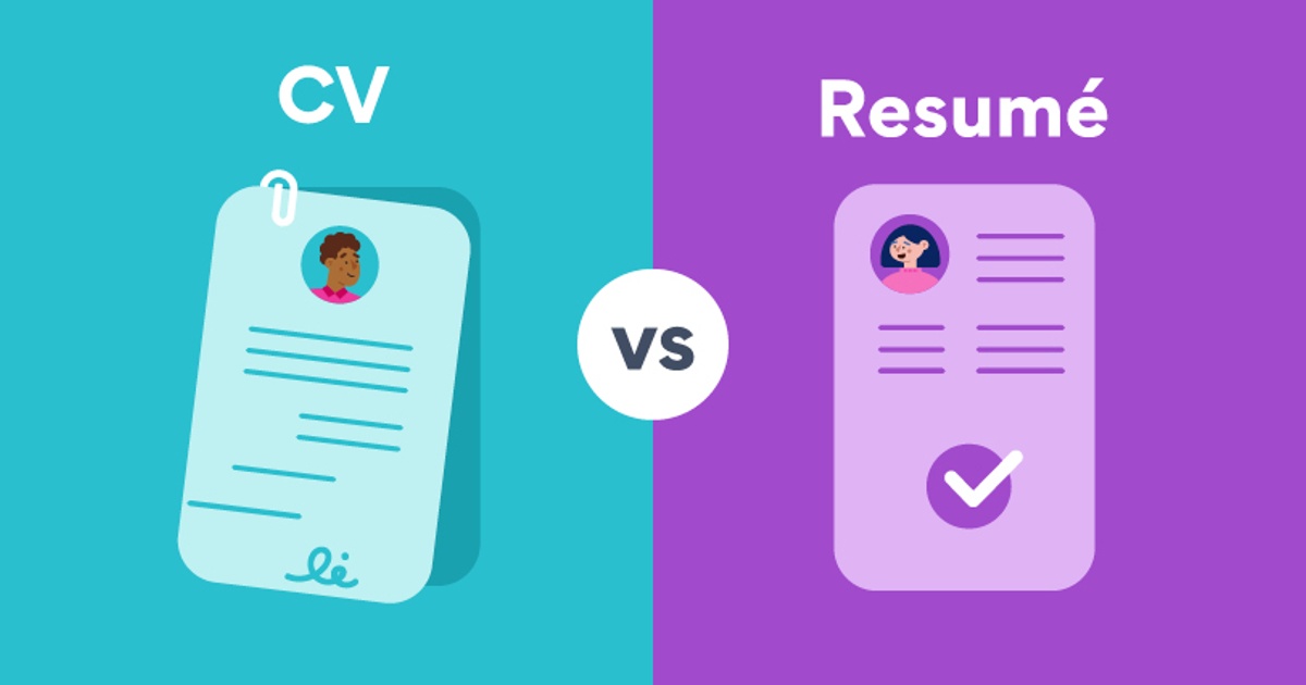 What is the difference between a curriculum vitae (CV) and a resumé? - SEEK