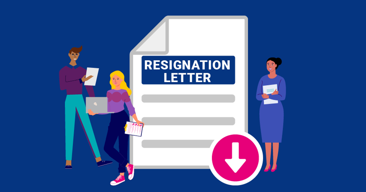 Free resignation letter template - SEEK New Zealand