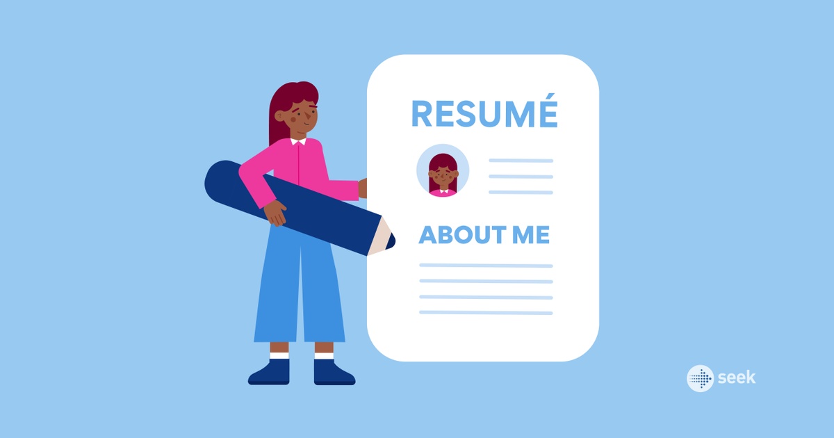 What to write for your About Me in a resumé (with examples) - SEEK New ...