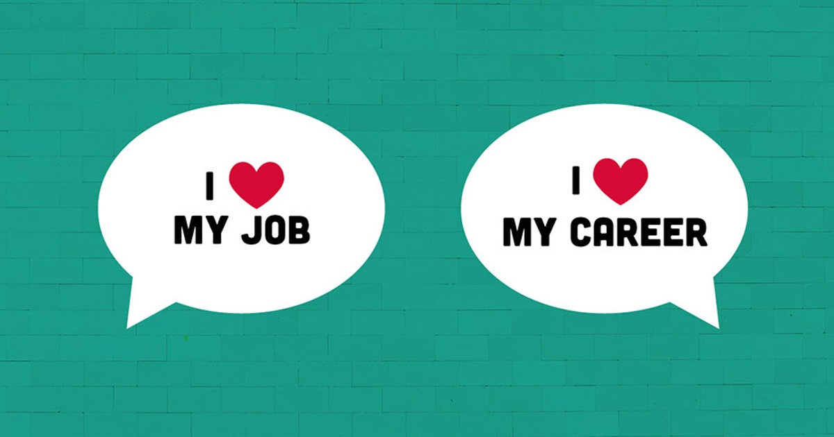 They seem the same but they're very different Do you have a job or a ...