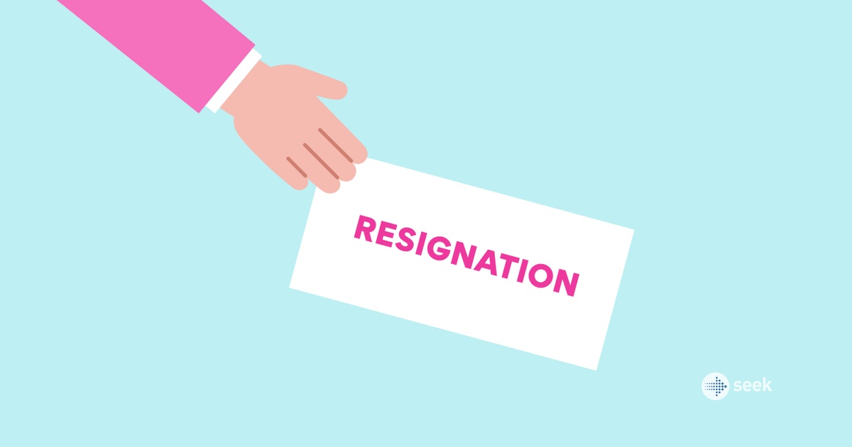 How to write a notice of resignation - SEEK New Zealand