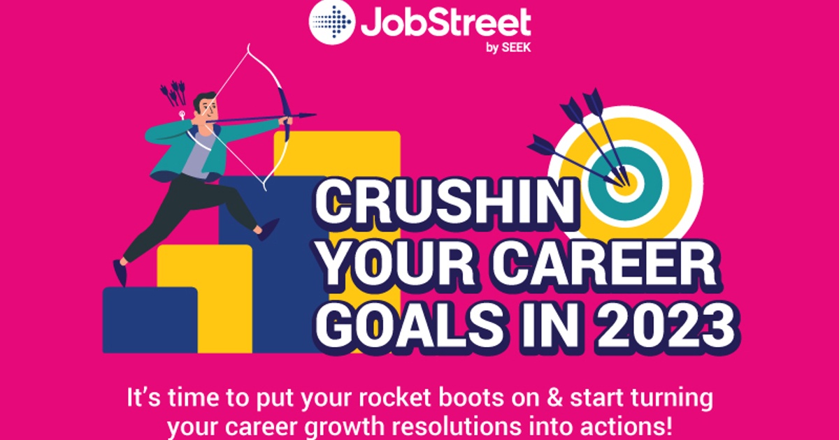 Crush Your Career Goals In 2023 Infographic Jobstreet Singapore