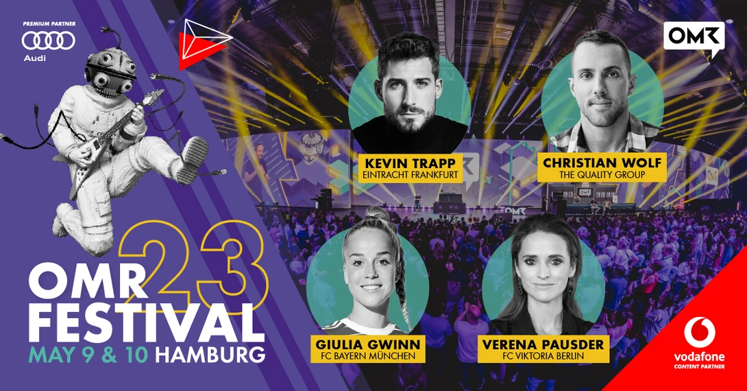 Bayern München, Padel-Court, Viktoria Berlin – Sport Business (und Legenden) bei OMR23