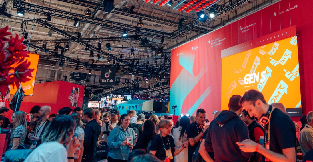 Ausstellende Digital-Unternehmen auf dem OMR Festival 2024