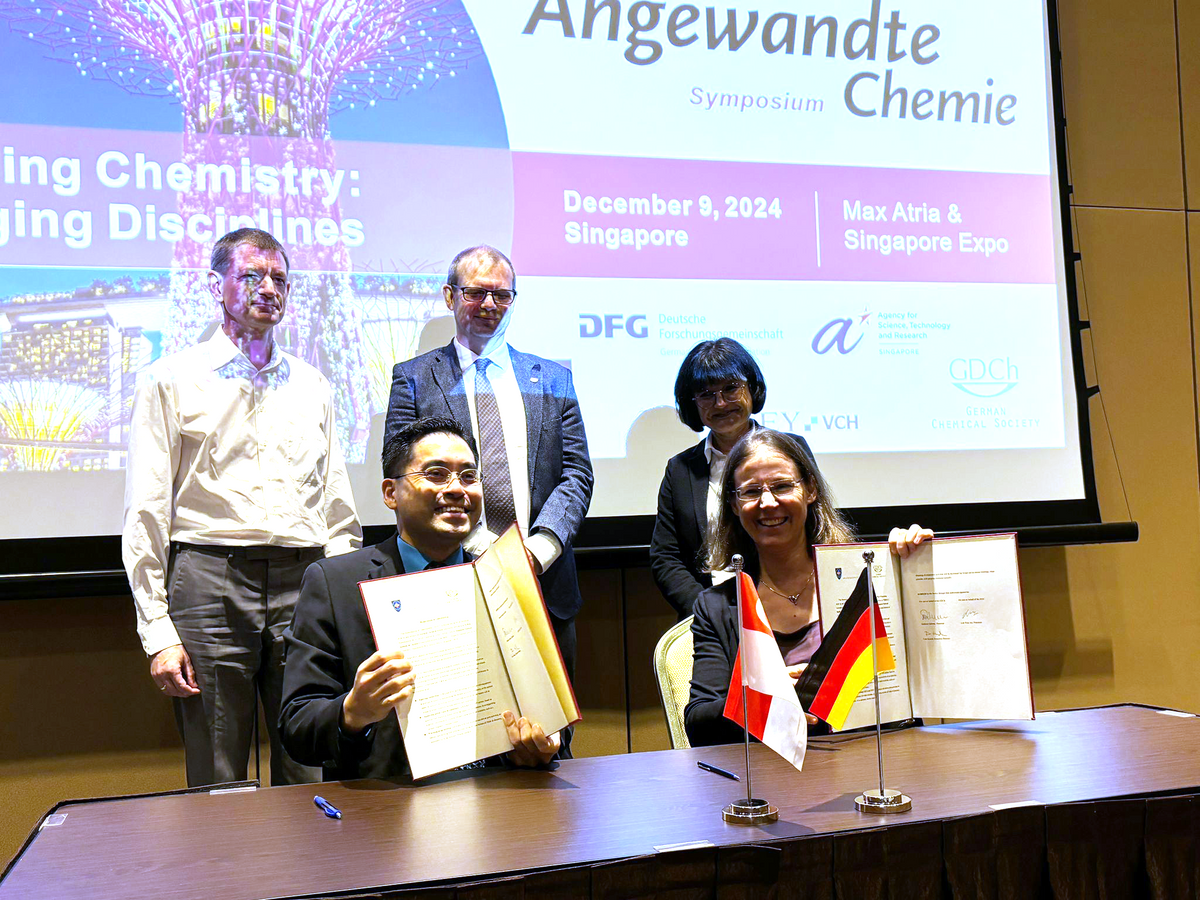 GDCh und SNIC unterzeichnen Memorandum of Understanding | GDCh.app