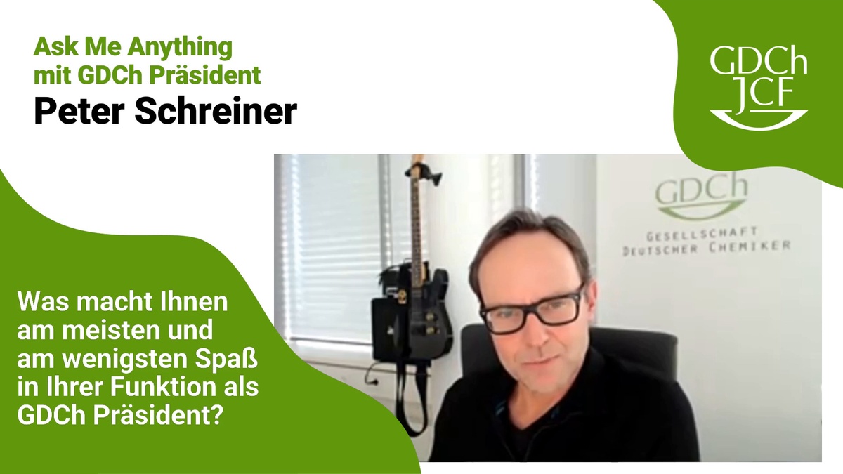 Ask Me Anything: Peter R. Schreiner | GDCh.app