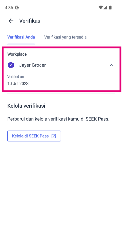 SEEK Pass | Jobstreet