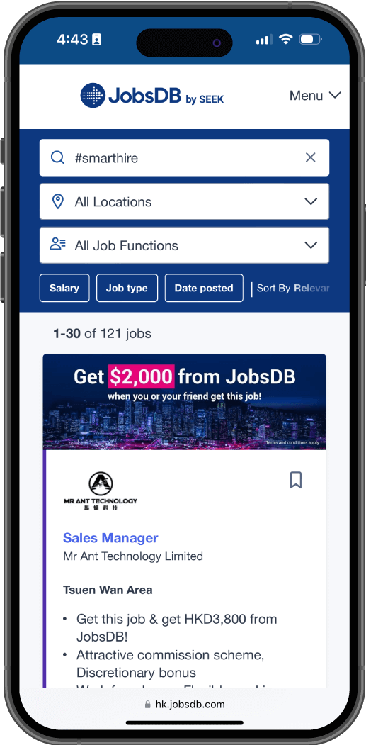 SmartHire™「友」筍工雙重賞 | Jobsdb