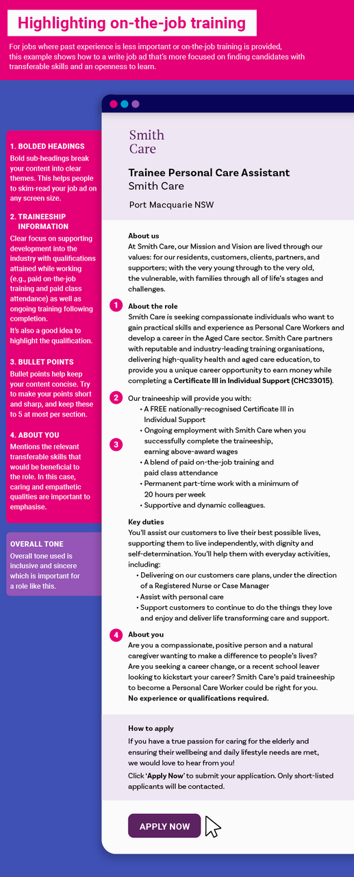 What makes a great job ad? Here are 3 examples | SEEK Employer