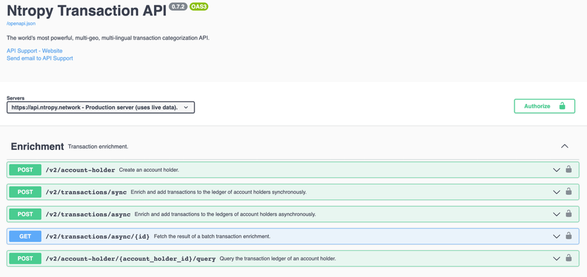 Ntropy Blog | Evolving an API while keeping backwards compatibility