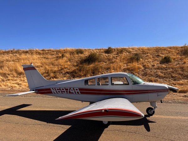 1974 Beechcraft Sundowner C23 $85,000 - (Here at Placerville) - N6974R