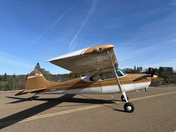 1953 Cessna 170B, 180 HP, $110,000 - (Local to Placerville) - N4695C