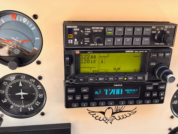 1963 Cessna 182 WREN 460. $185,000 - (Not Here At Placerville) - N4602W