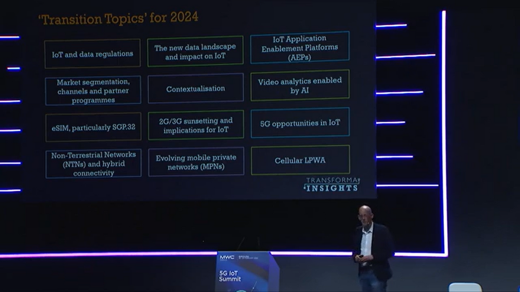 The IoT State of the Nation - Matt Hatton at Mobile World Congress - Transforma Insights