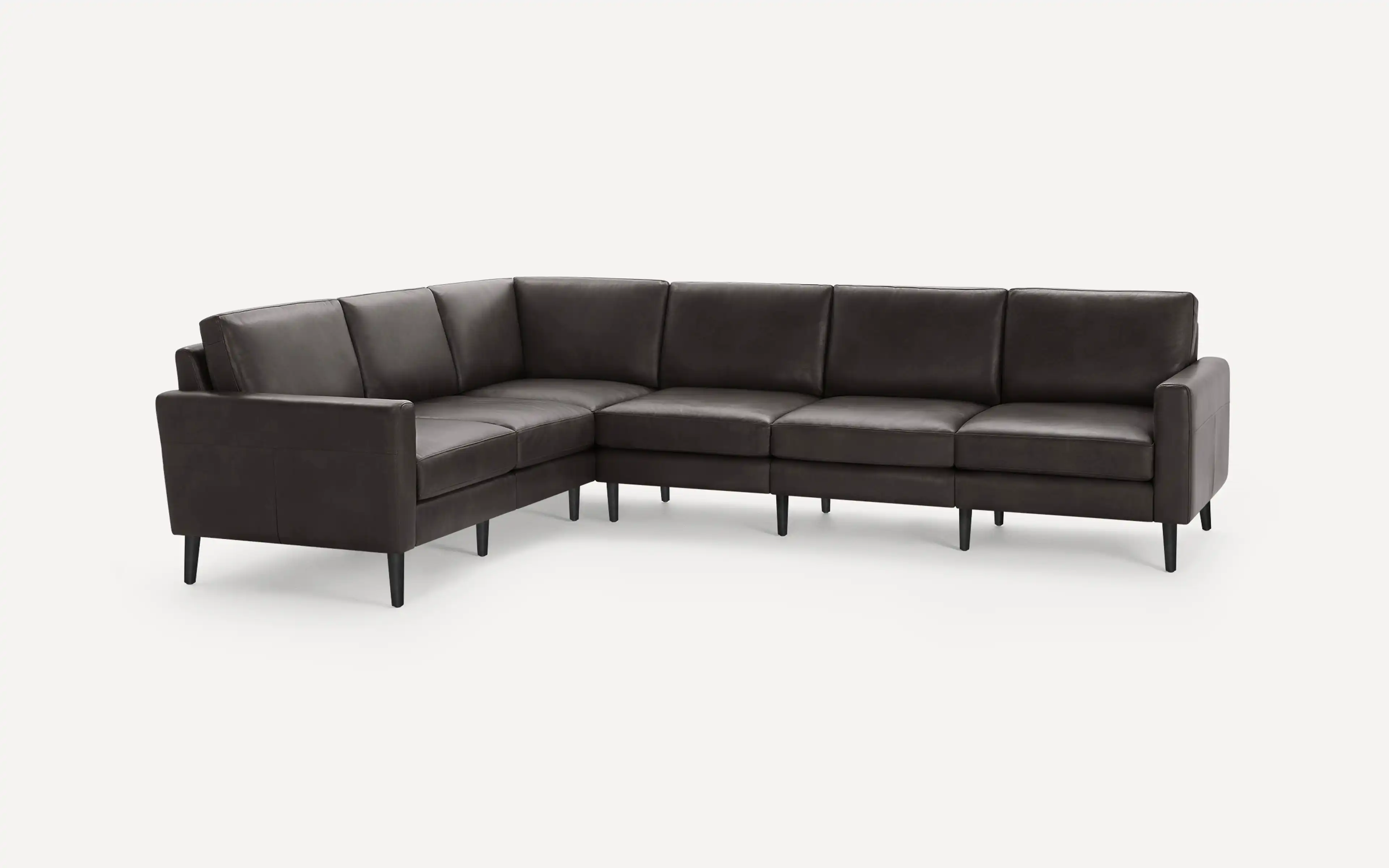 6 seater leather corner sofa store