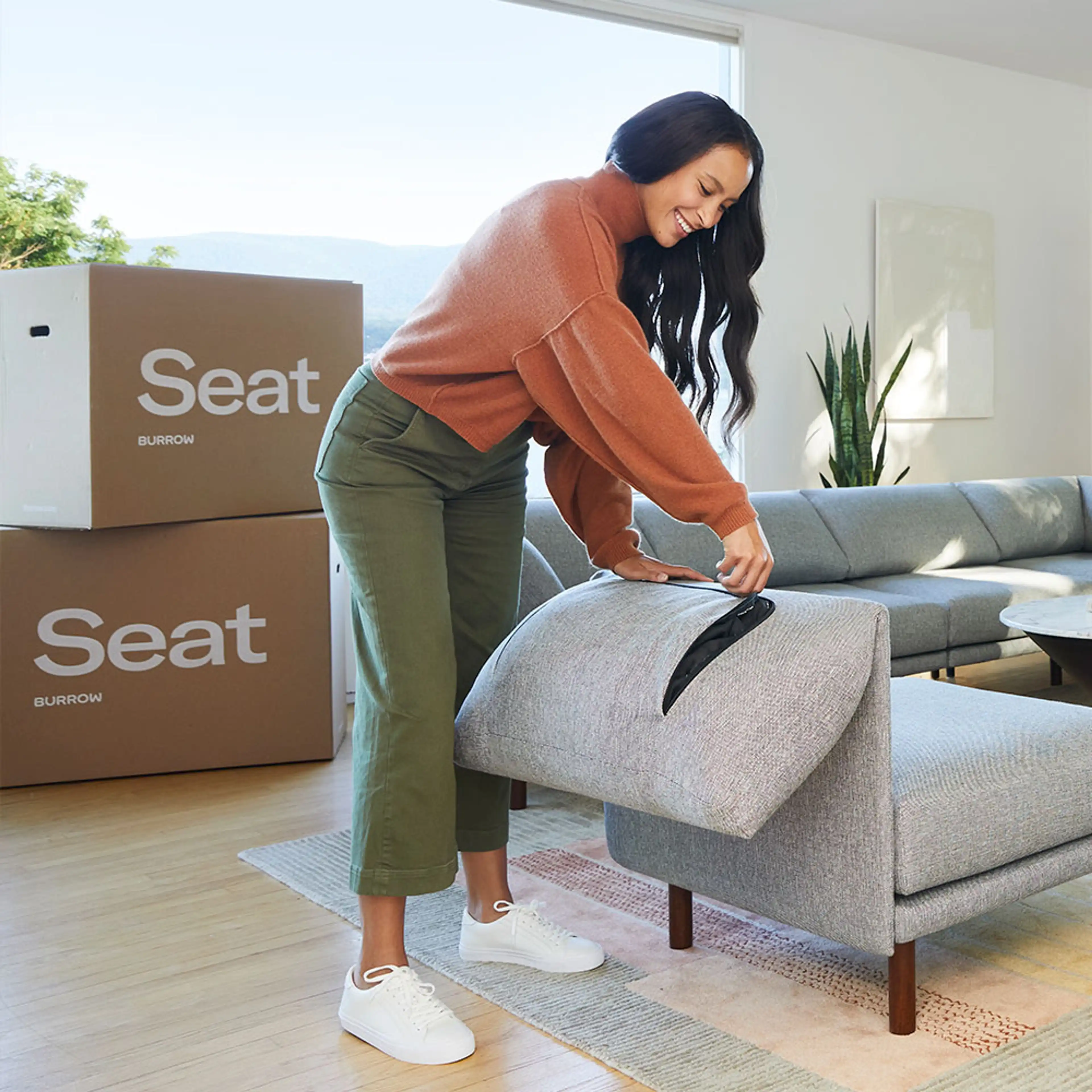 Burrow range sofa review store