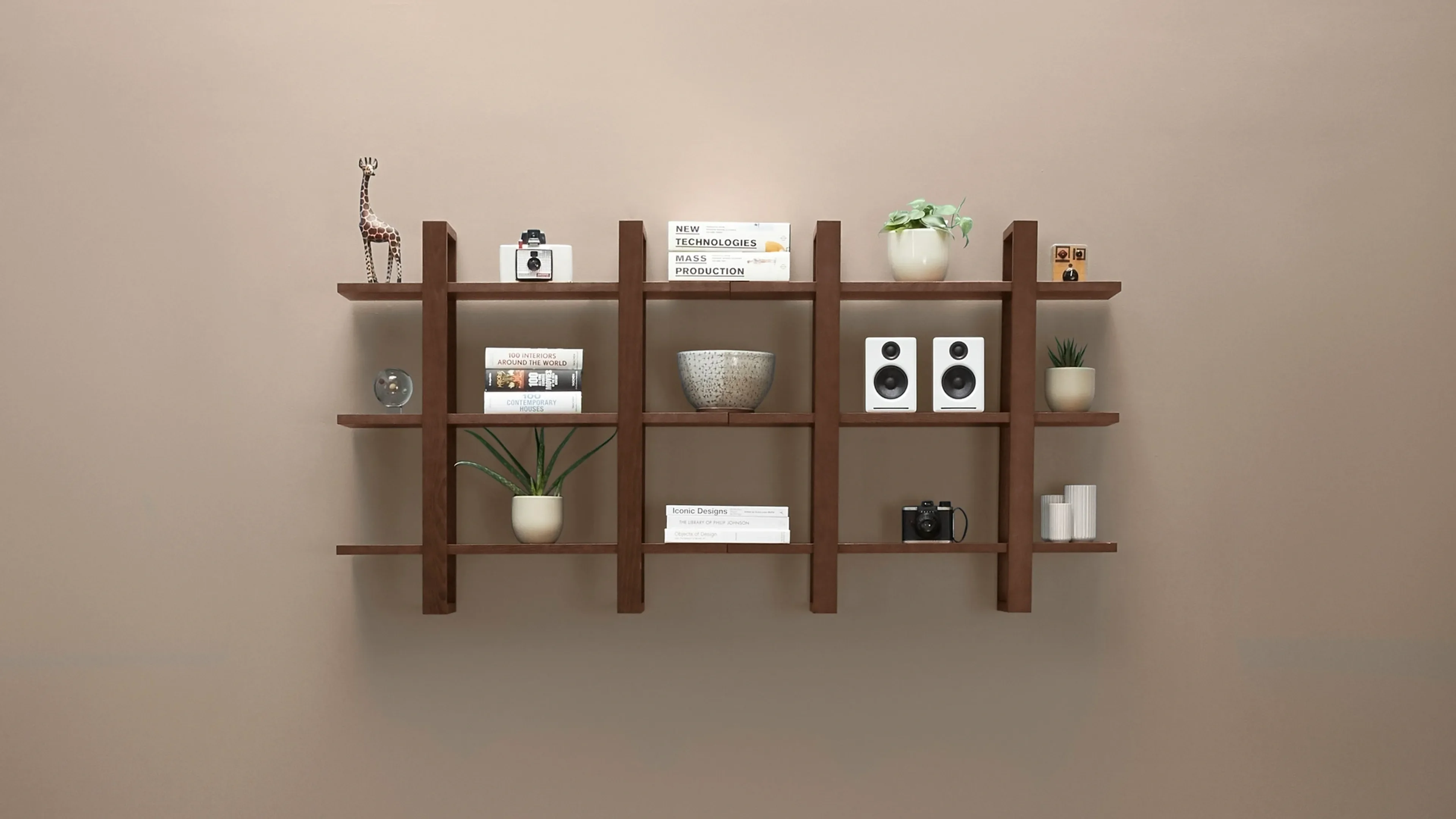 Index Wall Shelf, Set of 2 - Burrow