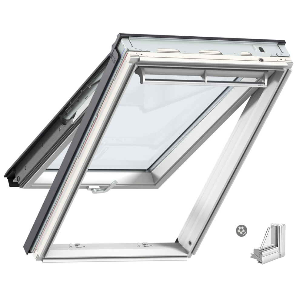 VELUX uitzettuimel dakramen GPL en GPU