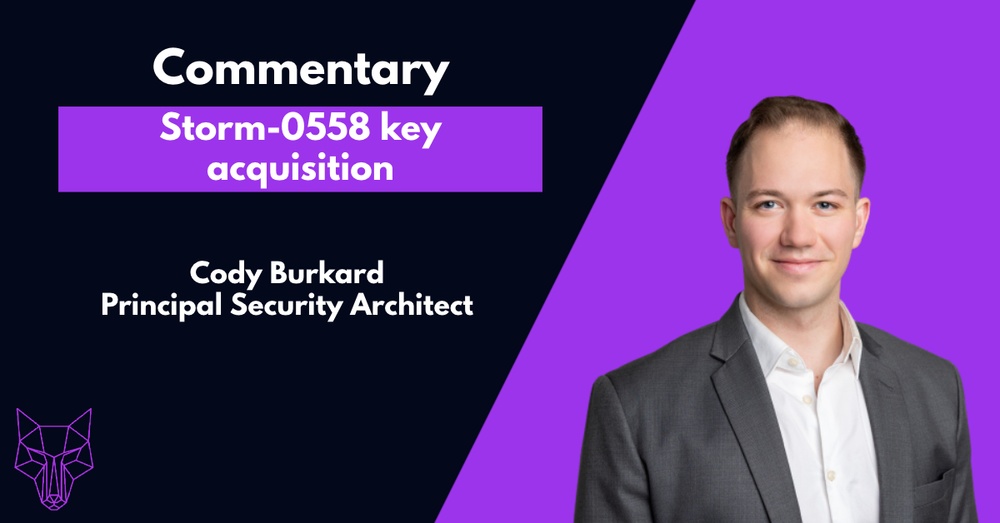 Storm-0558 key acquisition commentary