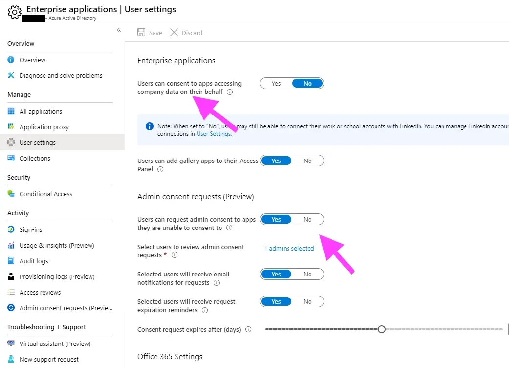How to resolve the Need Admin approval error when connecting Outlook ...
