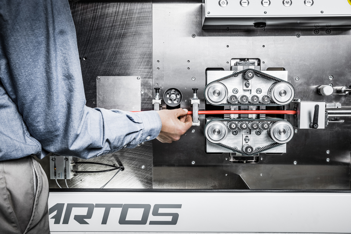 New Artos CS-370: Heavy gauge wire processing with unmatched power | Komax