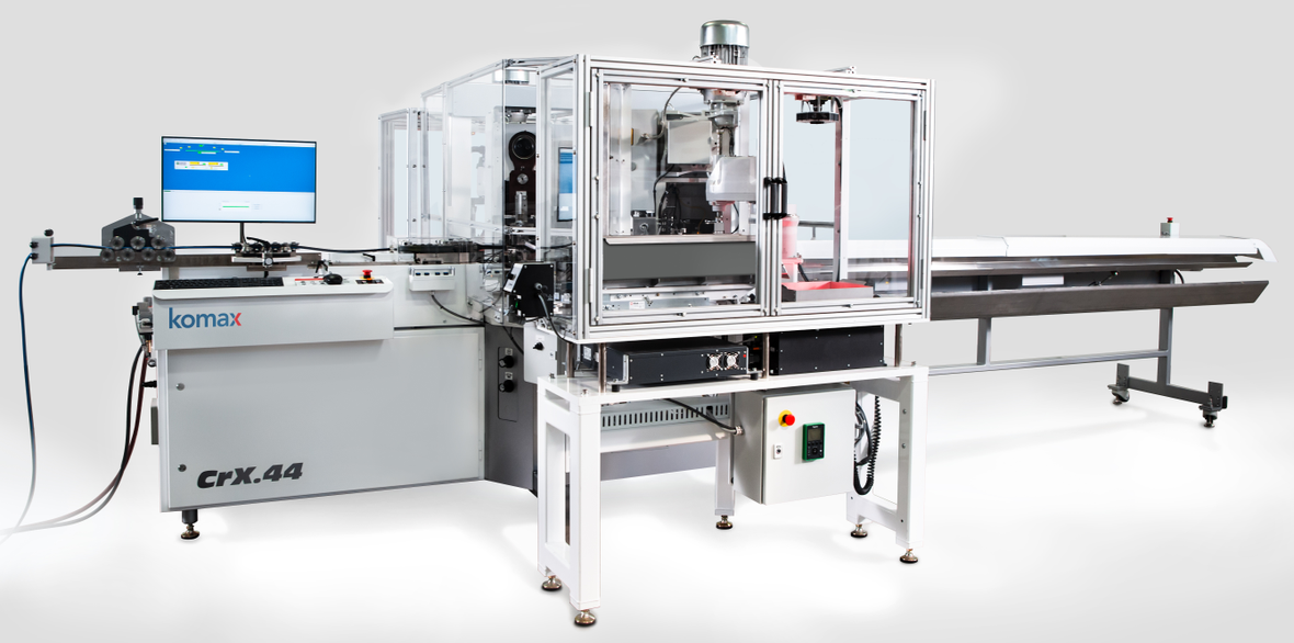 CrX-44HD with Flex-Feed Smart Crimp Center for terminals supplied loose ...