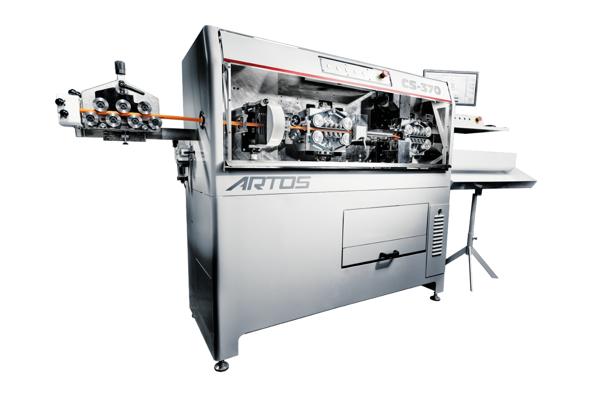 New Artos CS-370: Heavy gauge wire processing with unmatched power | Komax