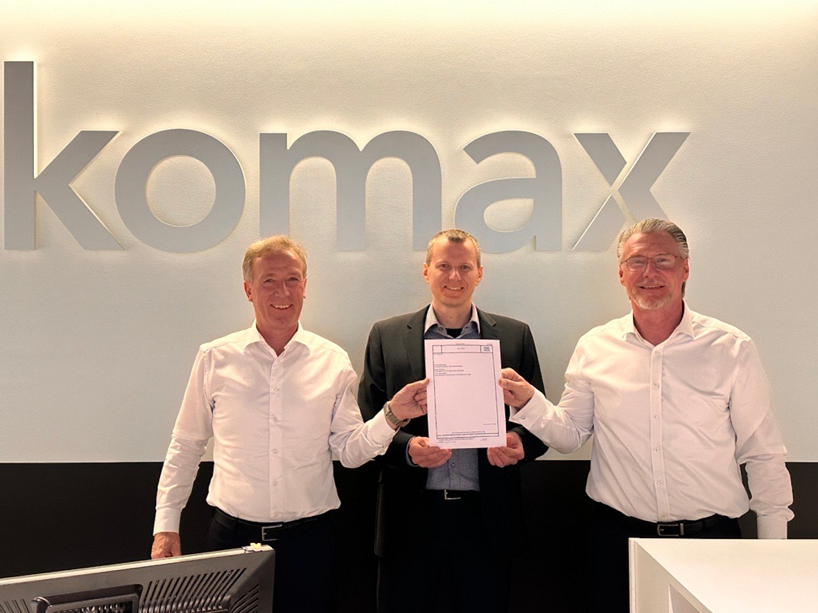 Automation in wire harness production: Approval of the DIN 72036 | Komax