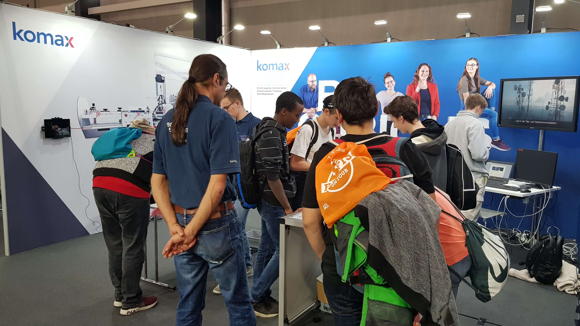 Find out all about Komax apprenticeships at ZEBI 2020 | Komax