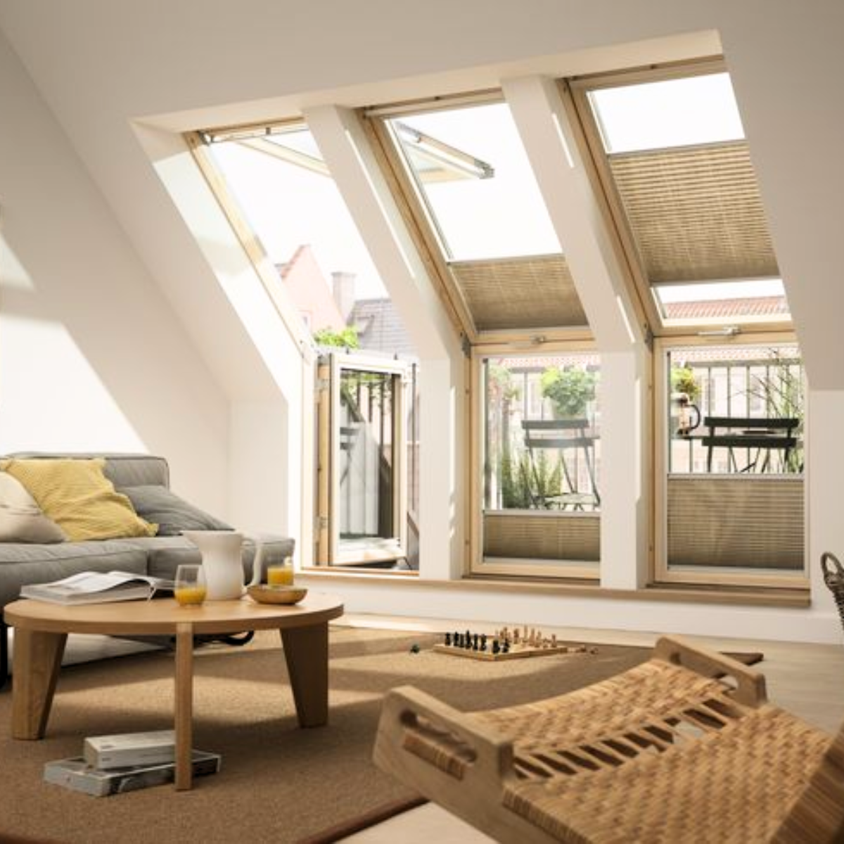 VELUX dakterrasvensters GEL