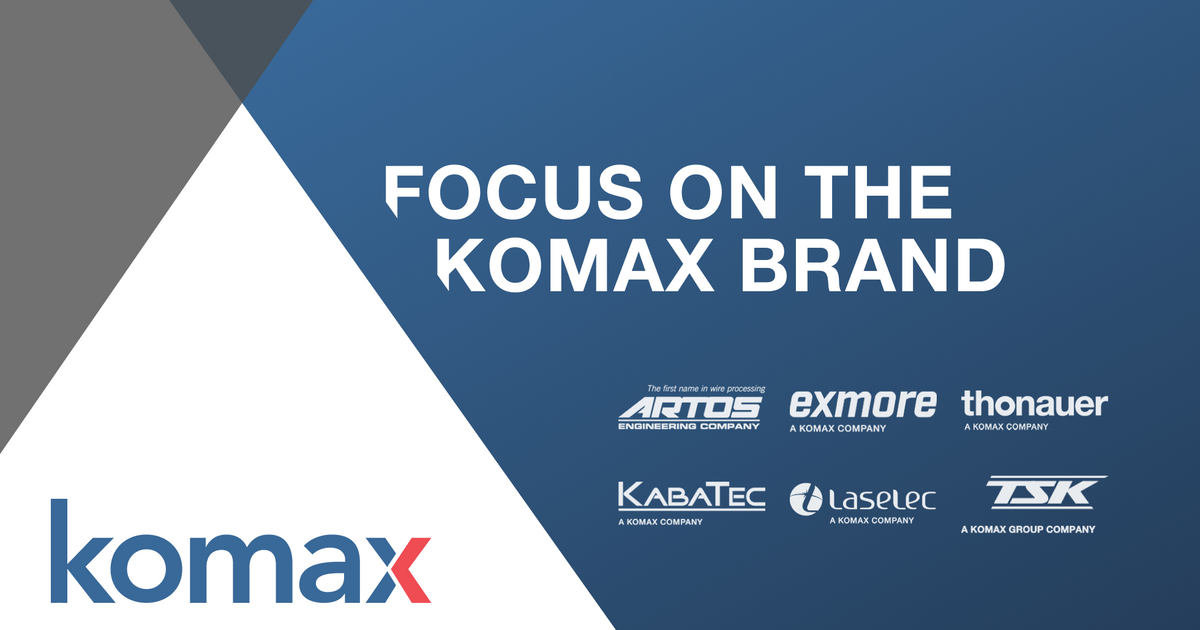 Komax Group to focus on the Komax brand | Komax