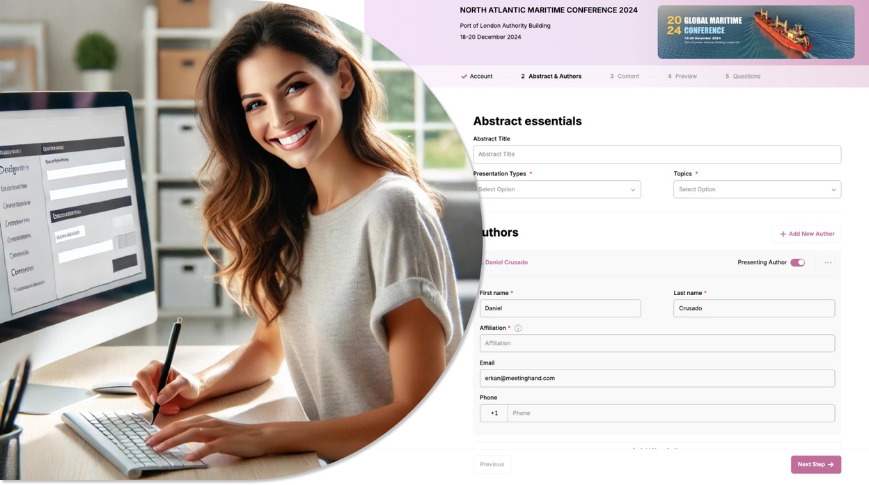 How to Design an Effective Abstract Submission Form?