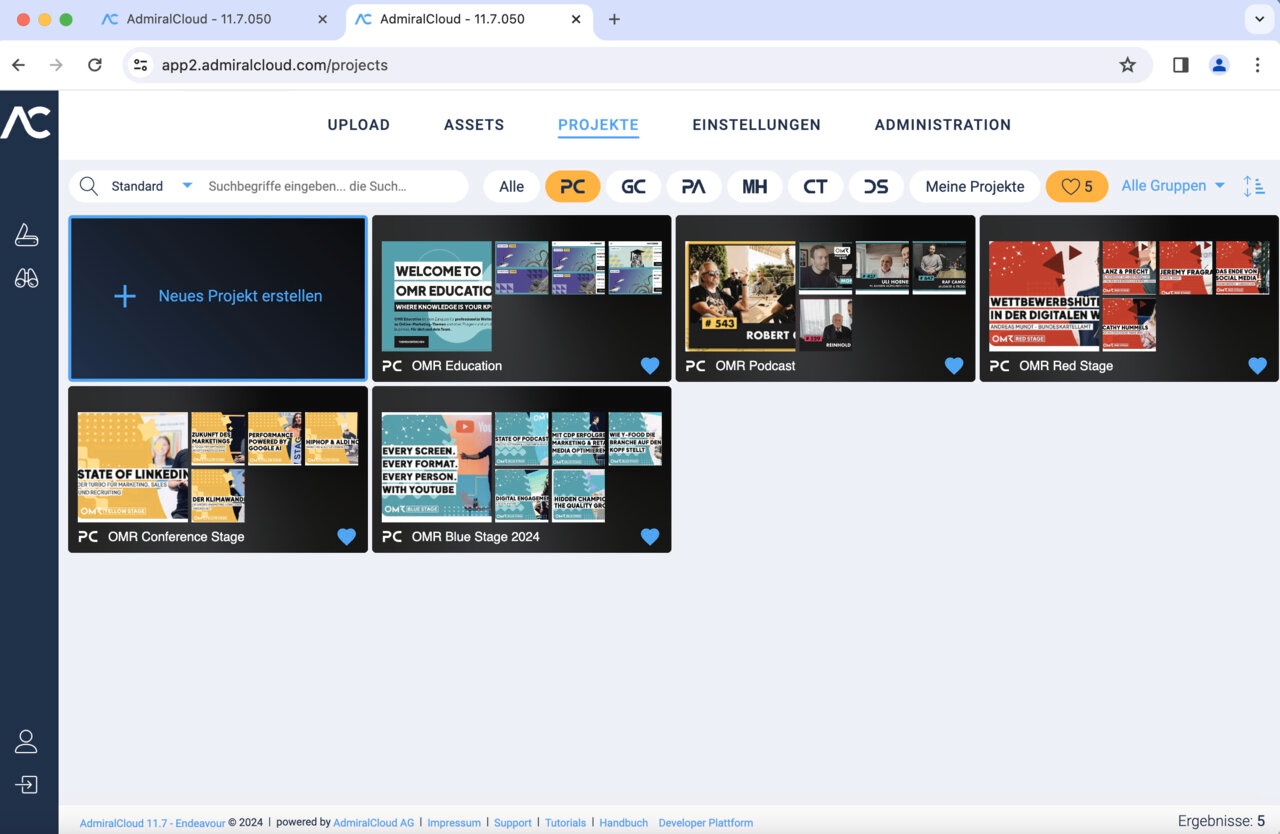 Key Features im Media Asset Management (MAM-Software)