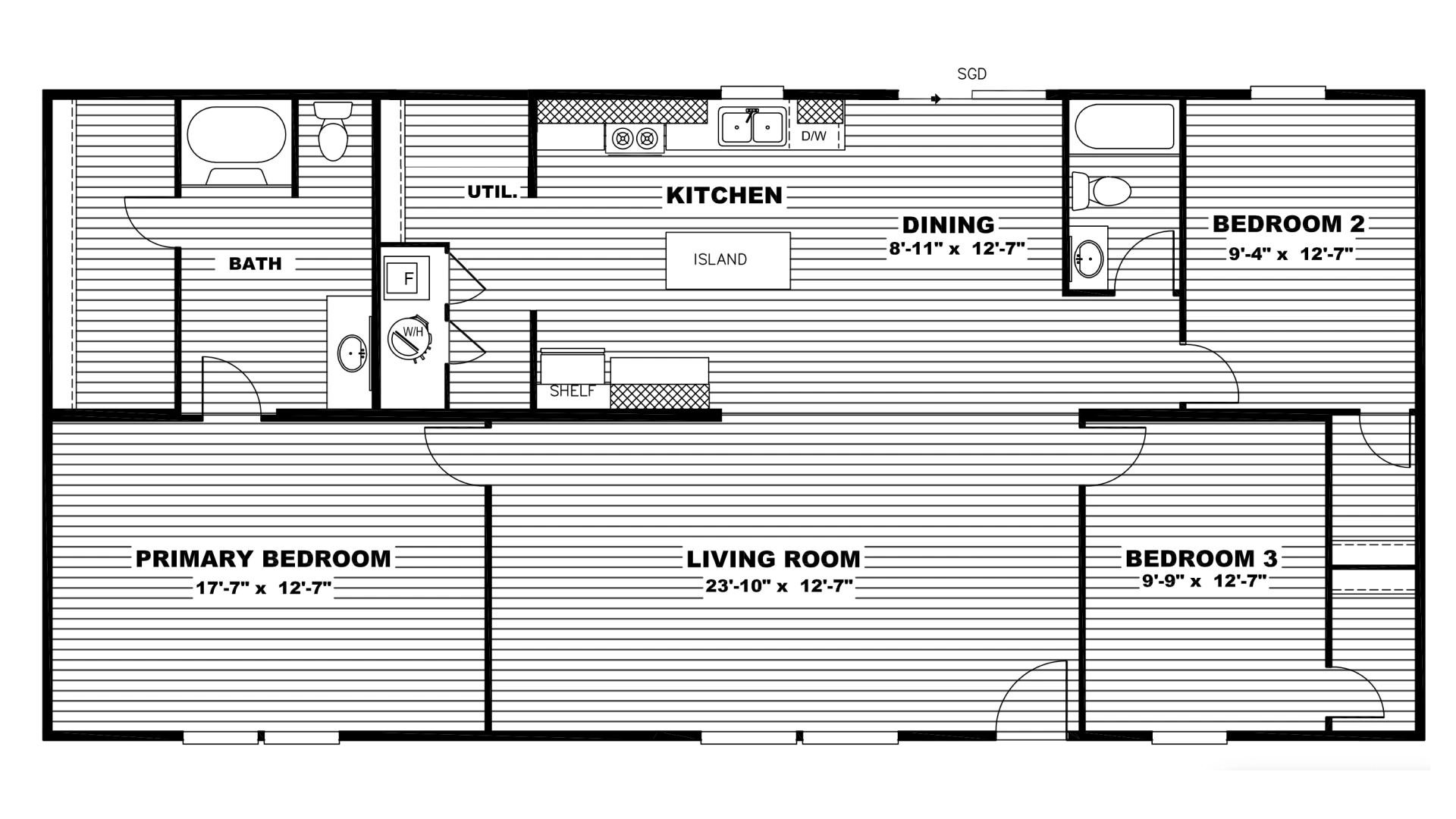 Thrill | 3 Bed 2 Bath | Clayton Homes