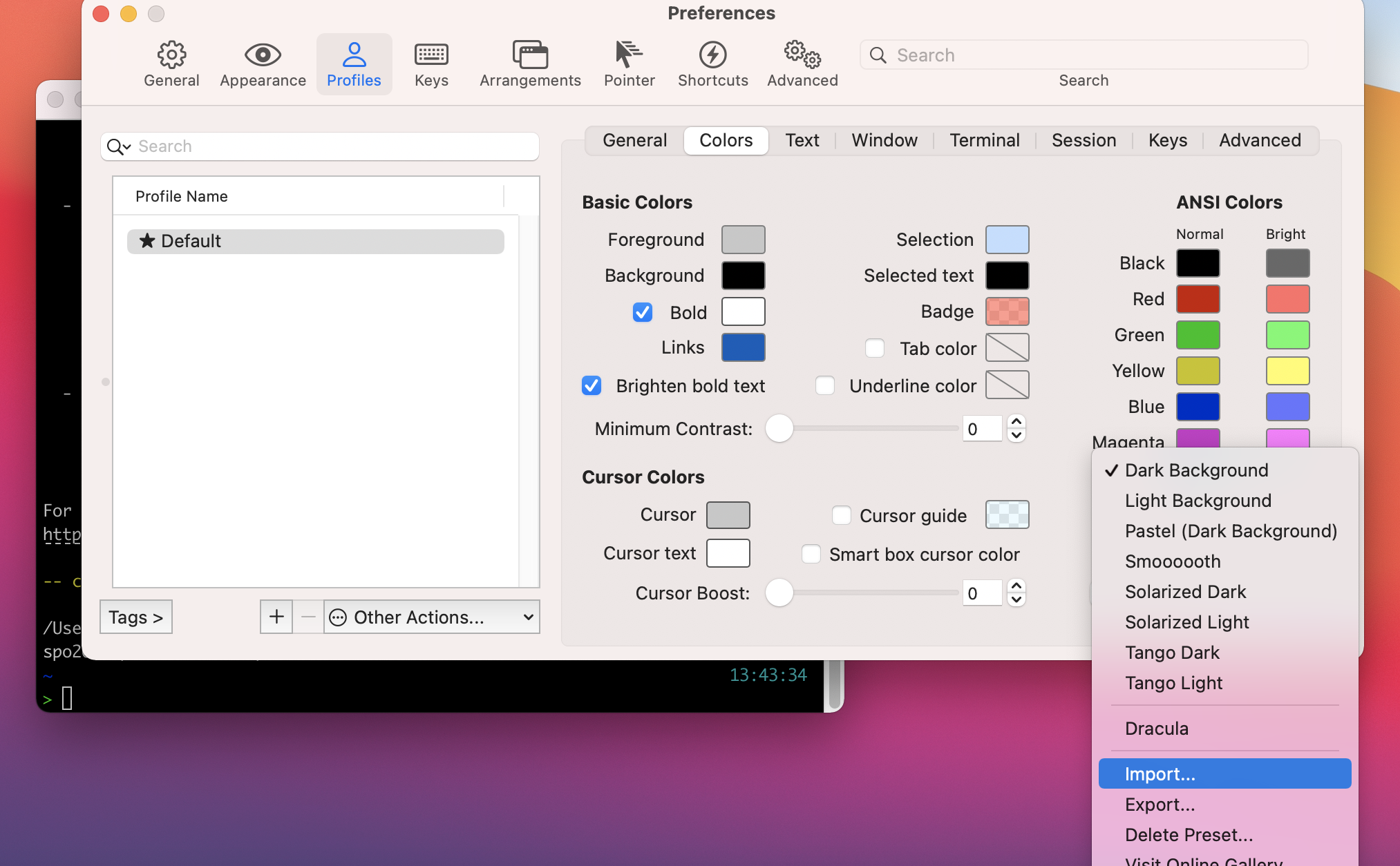 Customizing the terminal the way I like it: Terminal on MacOS with Oh ...
