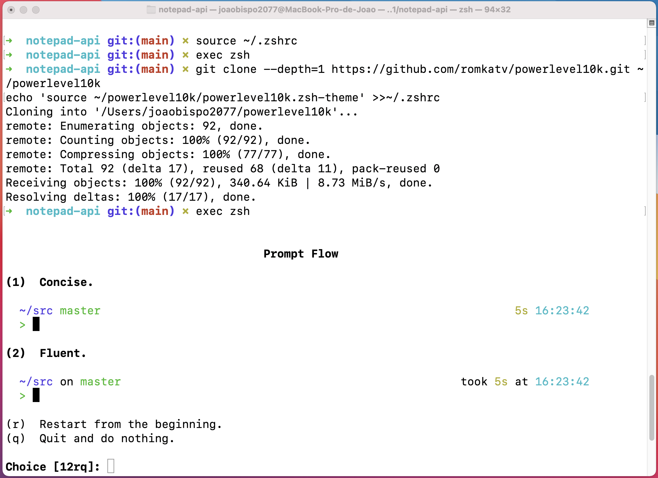 Customizing the terminal the way I like it: Terminal on MacOS with Oh ...