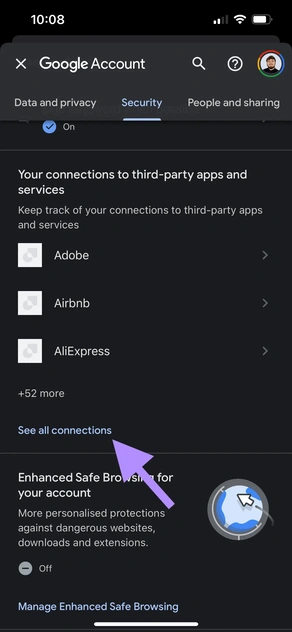 How to revoke third-party app access from Google Account