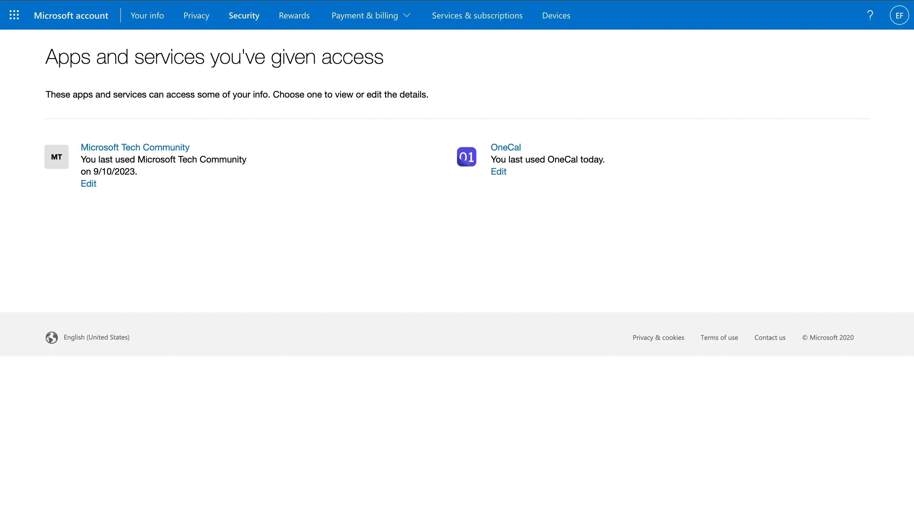 How to revoke third-party app access from Microsoft Account