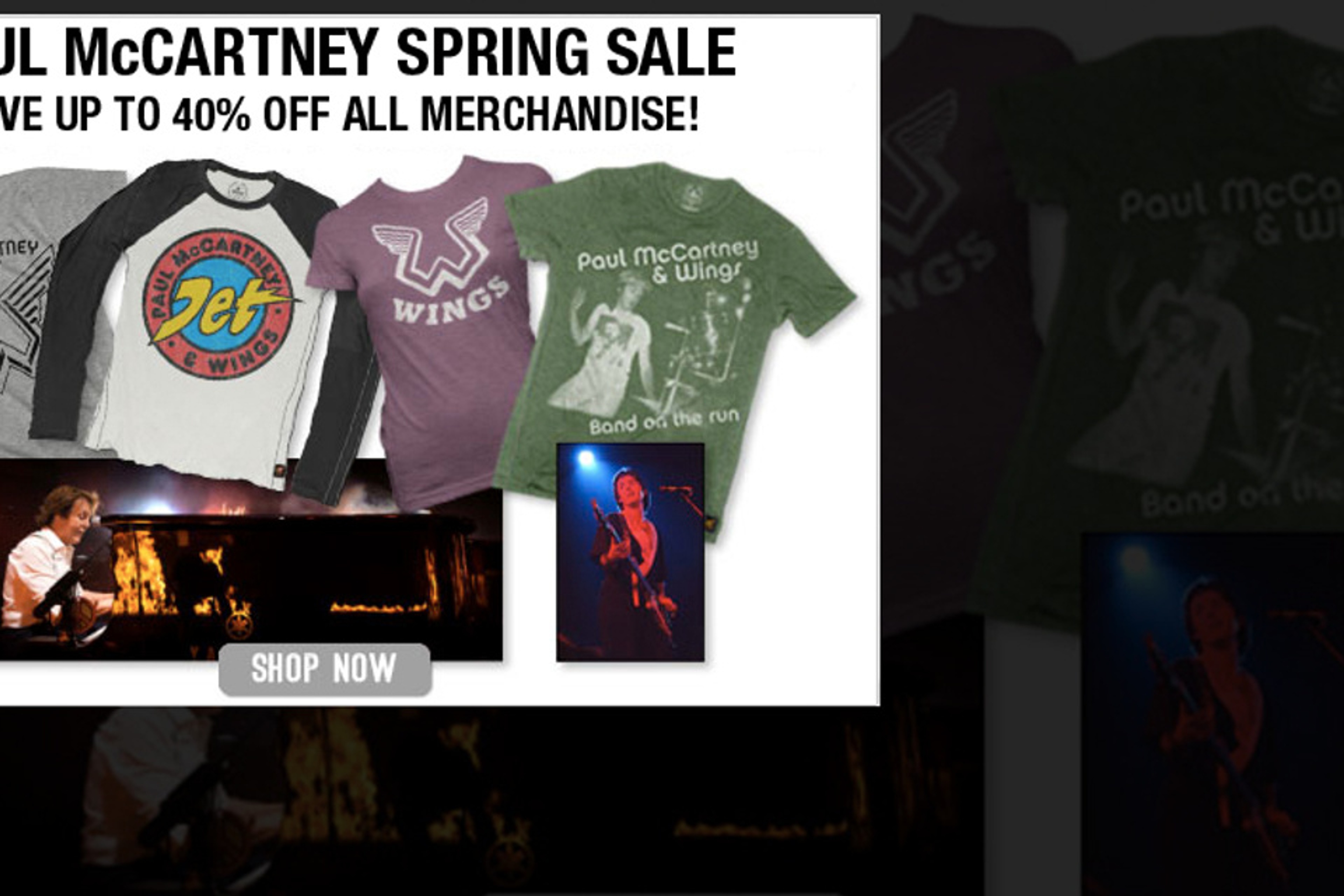 Paul McCartney | News | Merchandise