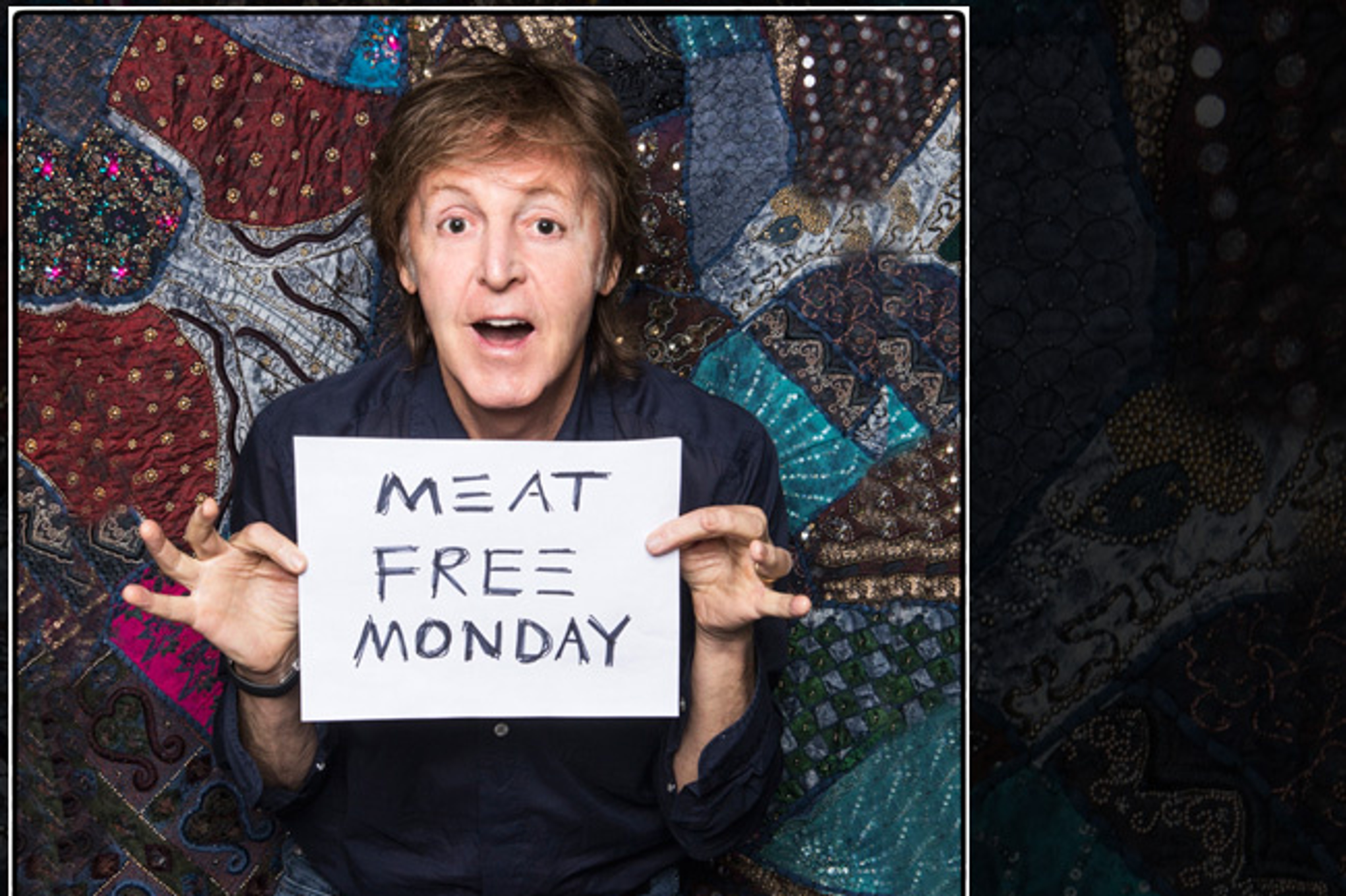 Paul McCartney | News | Meat Free Monday Celebrates its 6th Birthday