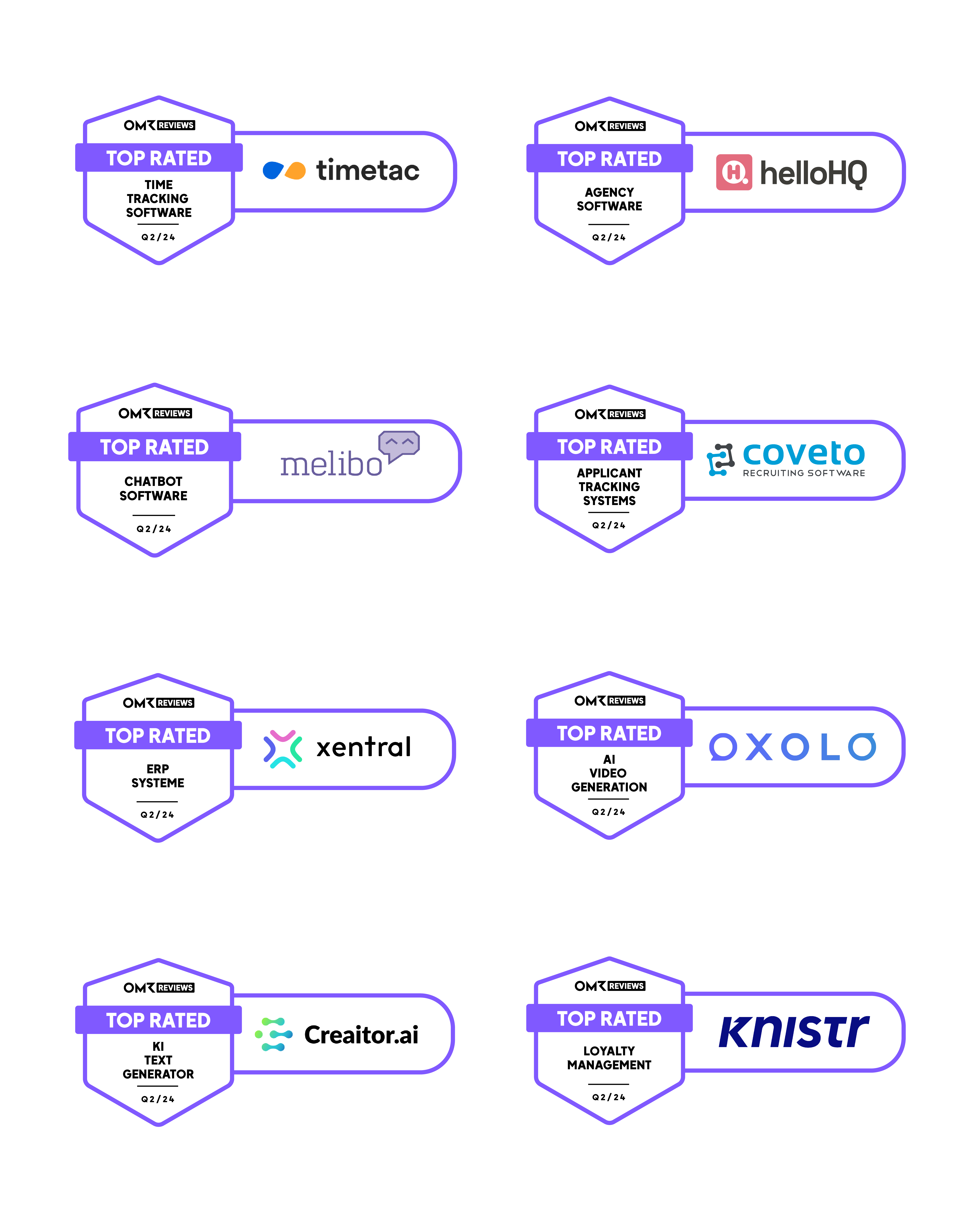Our Badges: Why we award tools with these badges | OMR Reviews