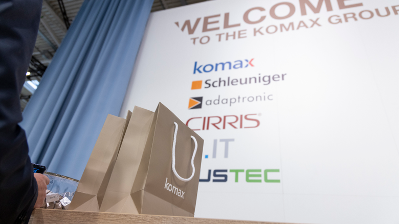 Great start into the trade fair week | Komax