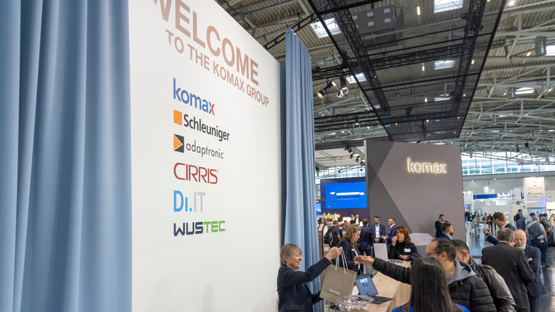 Great start into the trade fair week | Komax