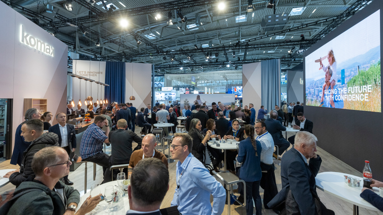 Great start into the trade fair week | Komax